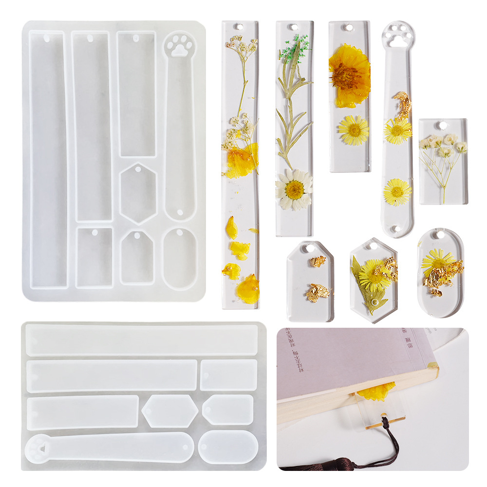 Acuan Ekposi Penanda Buku - Bookmark Silicone Mold for Epoxy Resin ...