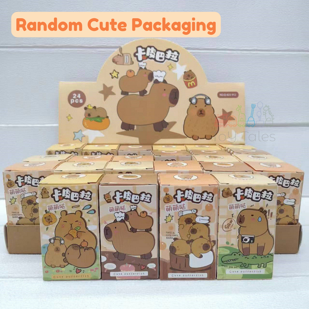 ToyTales 🍭 CAPYBARA KEYCHAIN [ Blind Box ] Kapibara Capibara Kapybara ...