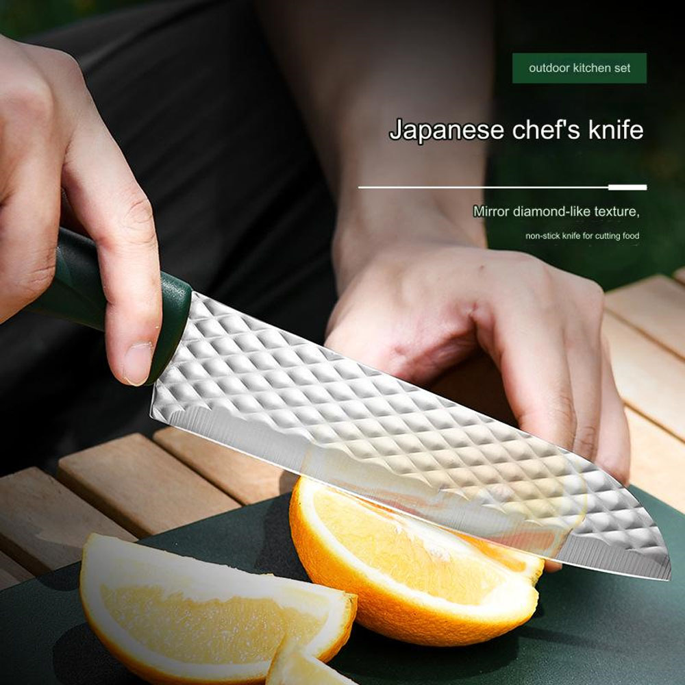 UtanKing™ Cooking Utensils Organizer Set BBQ Camping Cookware Set ...