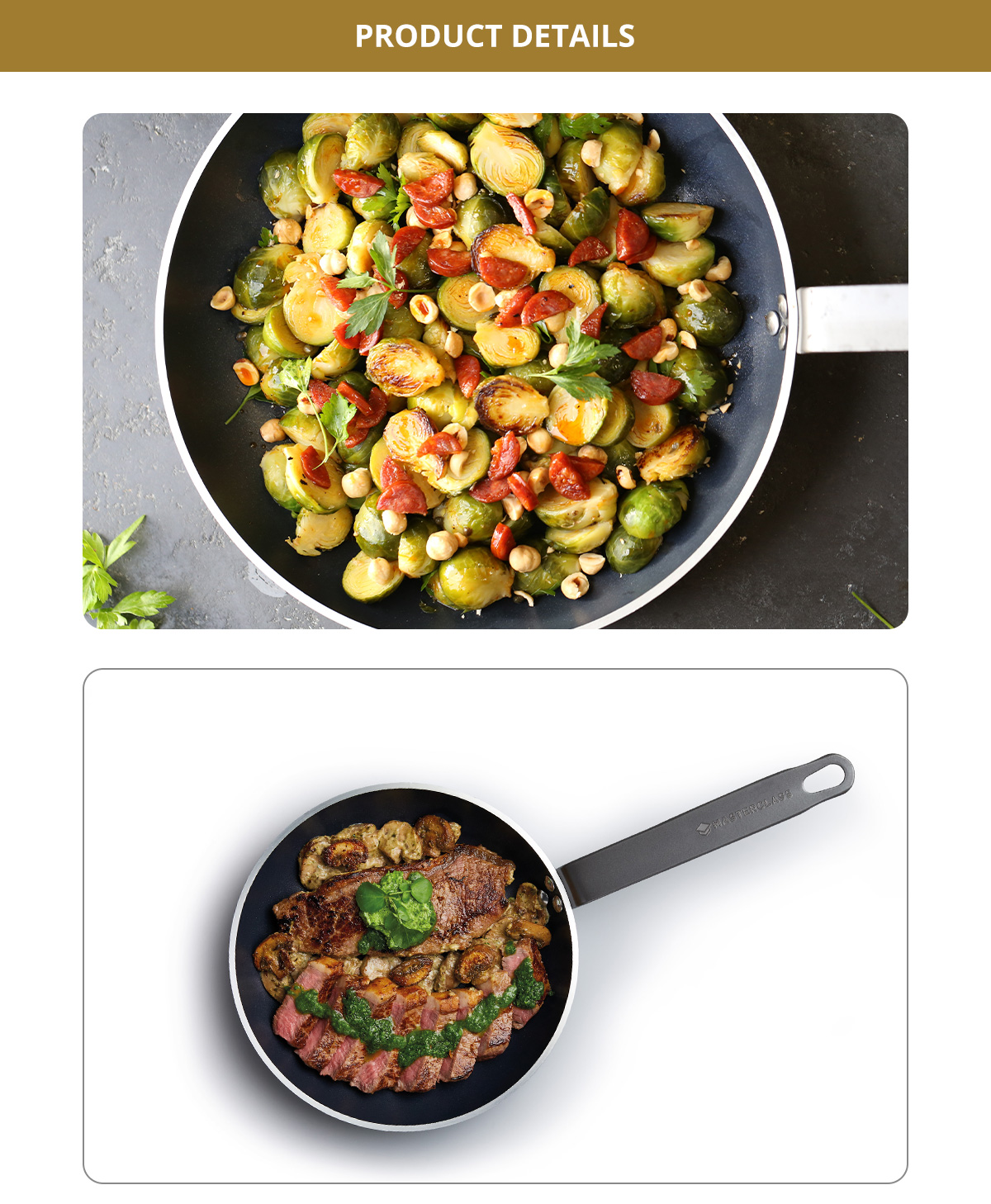 MasterClass Heavy Duty Frying Pan, 28cm | Shopee Malaysia