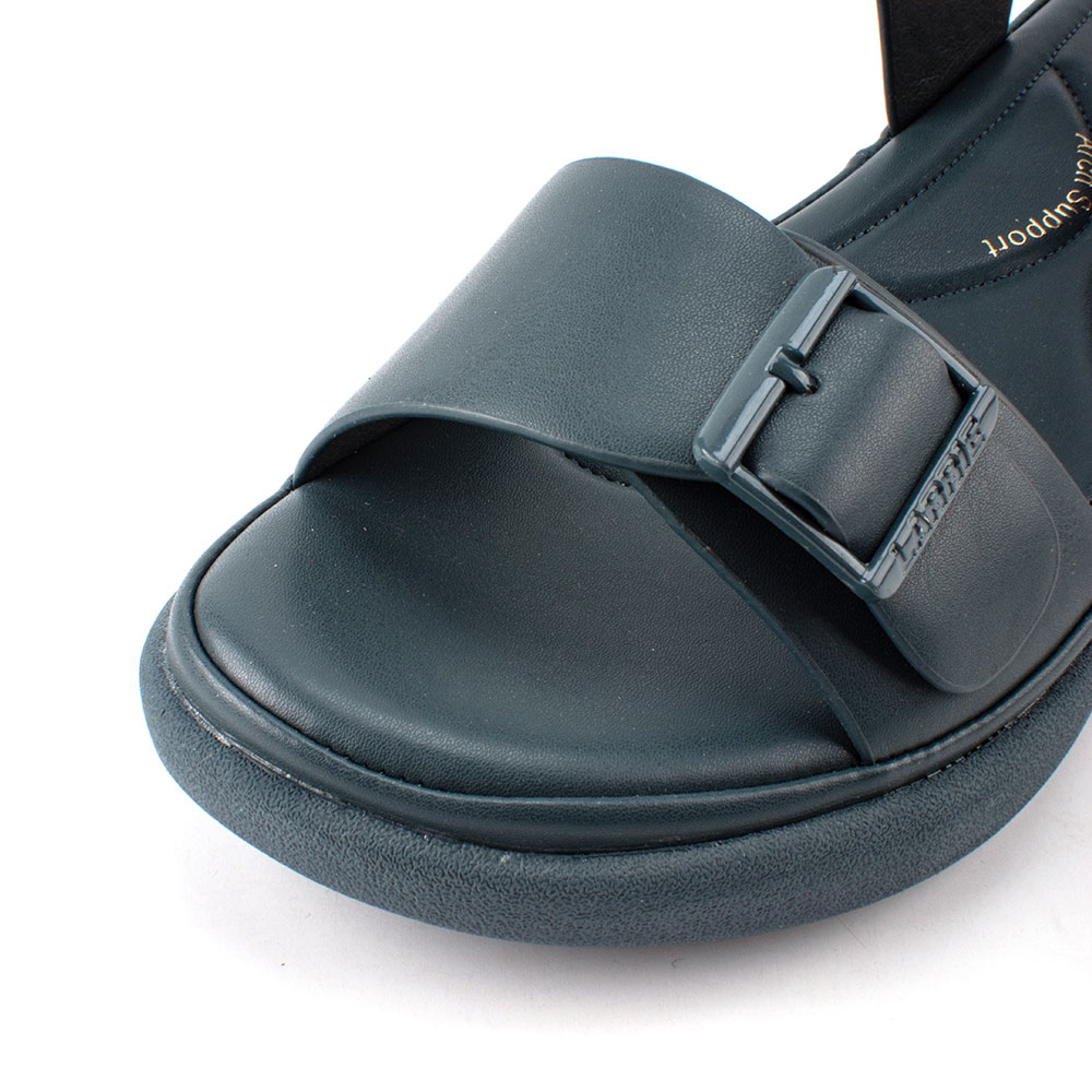 LARRIE Kasut Perempuan Mandy Buckle/Velcro Comfy Sandals - L82406 ...