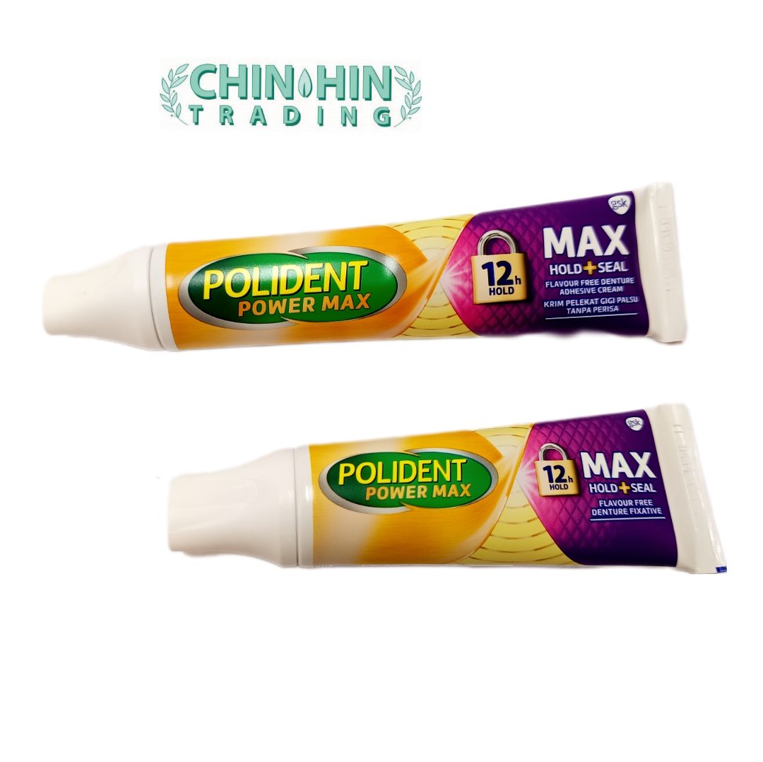 [GSK] Polident Power Max / 12 Hours Hold / Max Hold + Seal ( 40g / 70g ) | Shopee Malaysia