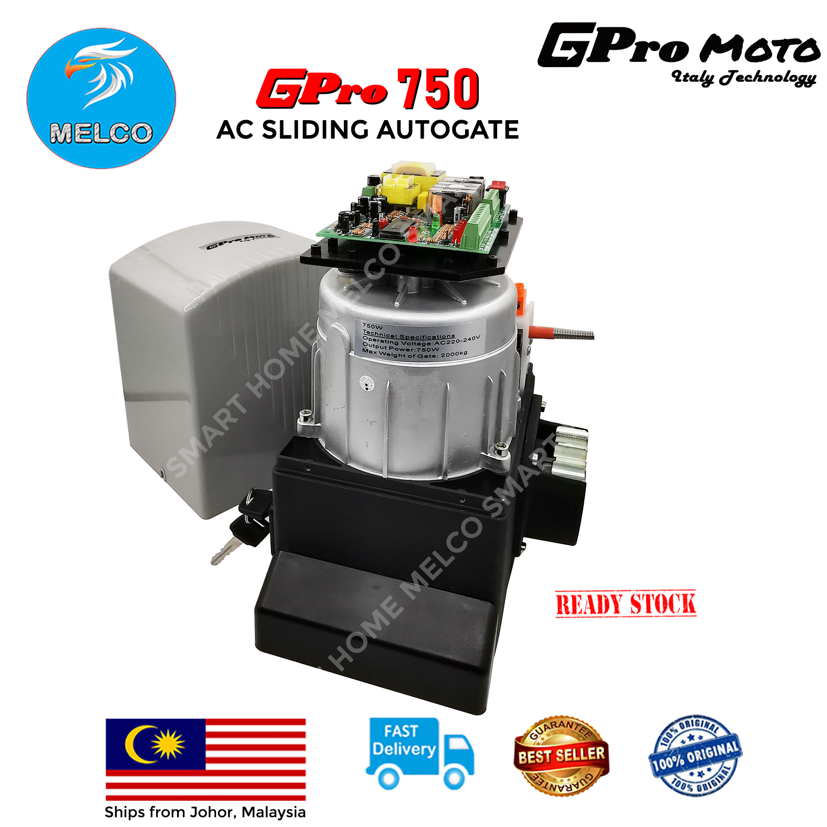 Power gate OFFER Gpro750 AC Sliding Autogate Motor 2000kg ( HEAVY DUTY ...