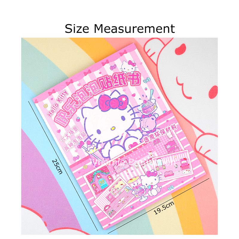 Kuromi Stickers Reusable Luromi Sticker Book Sticker for Kids Kuromi ...