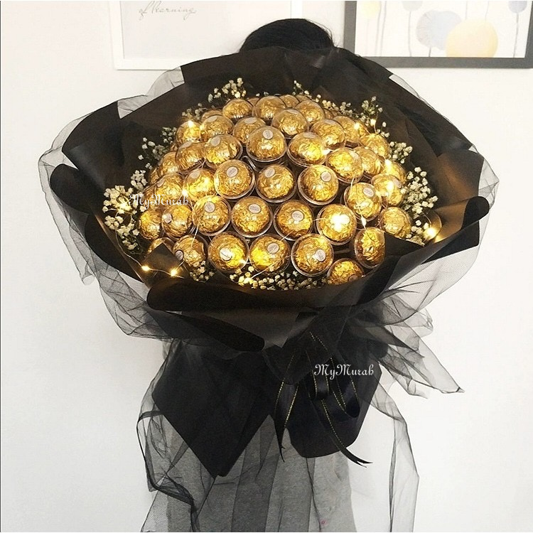 (40/100PCS) FERRERO ROCHER CASING CHOCOLATE COKLAT CUP Holder Case ...