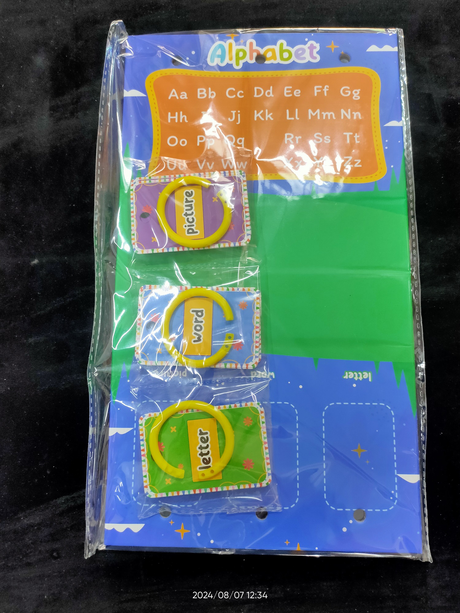 Card Stand Phonics Sentence Reading Spelling ABC Flash cards Kids ...