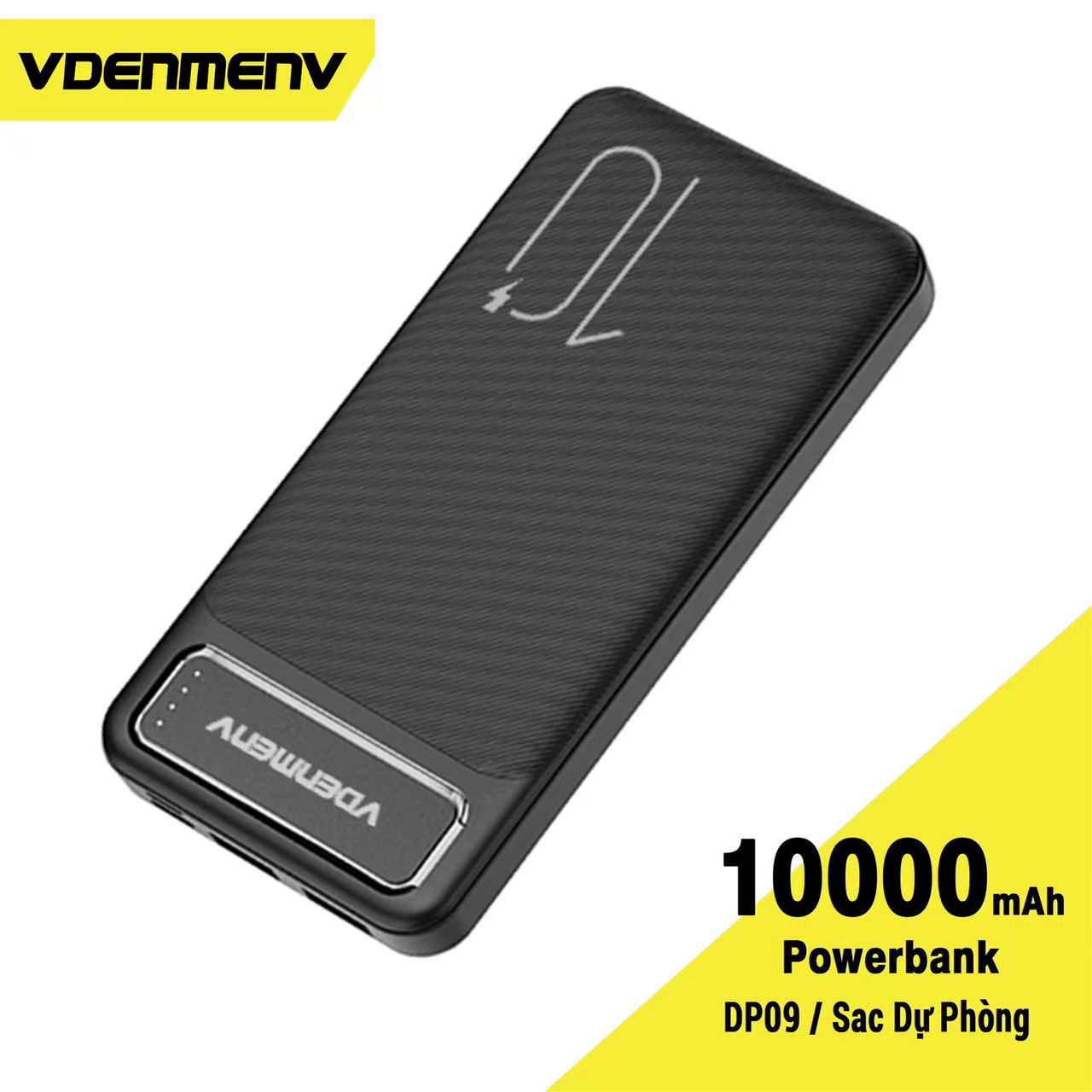 VDENMENV (100% original) DP09 10000mah/DP10 20000mah power bank | Shopee Malaysia