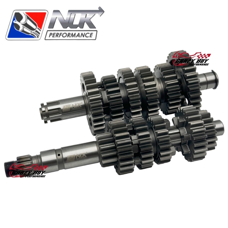 NLK PERFORMANCE GEAR BOX 6 SPEED FULL SET GEARBOX PNP Y15ZR V1/V2 LC135 ...