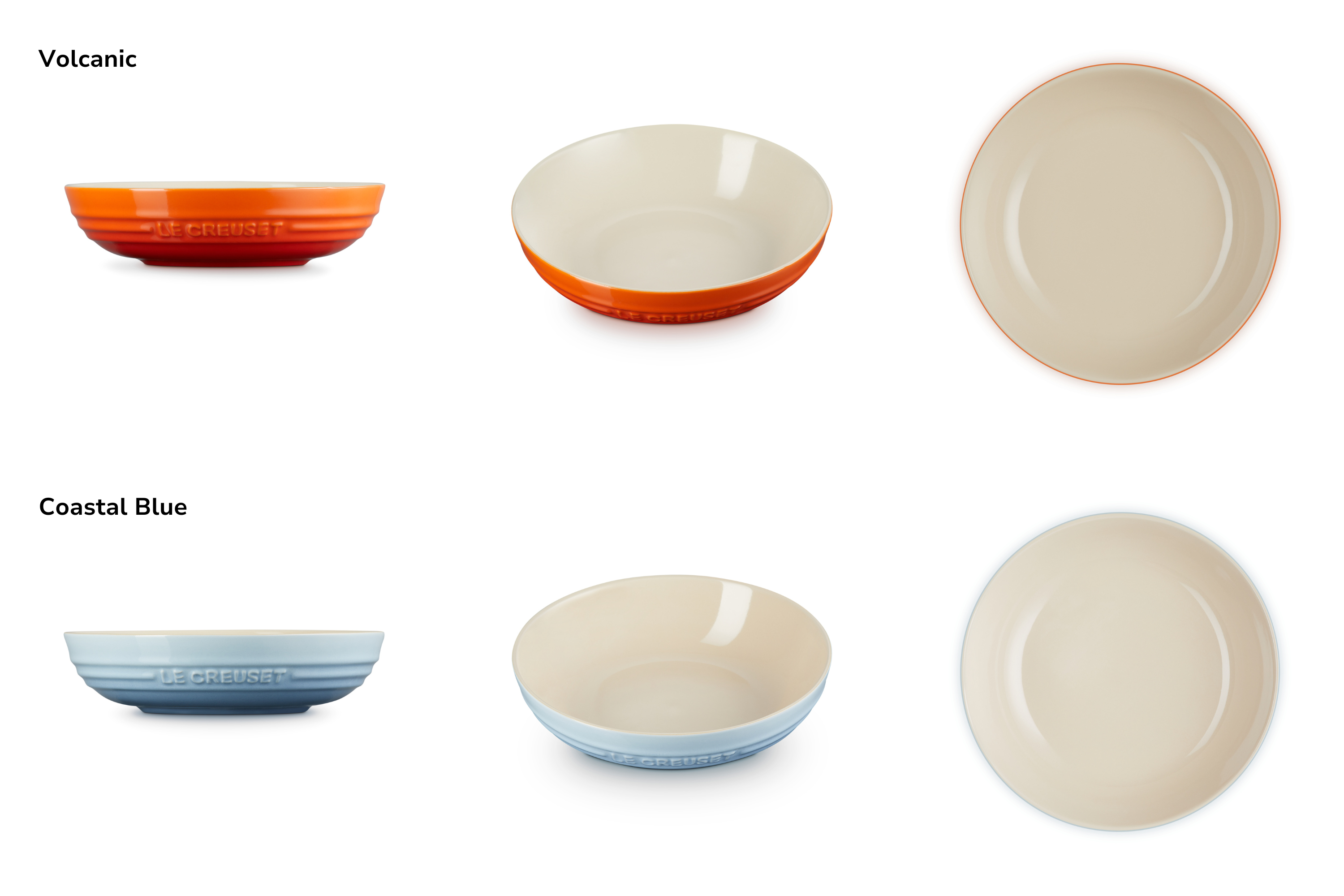 Le Creuset Stoneware Deep Round Dish 20cm | Shopee Malaysia
