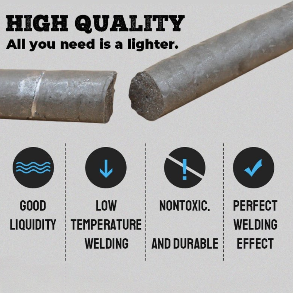 3/6/9Pcs Welding Rods Easy Melt Aluminum Solder Welding Strip No Need ...