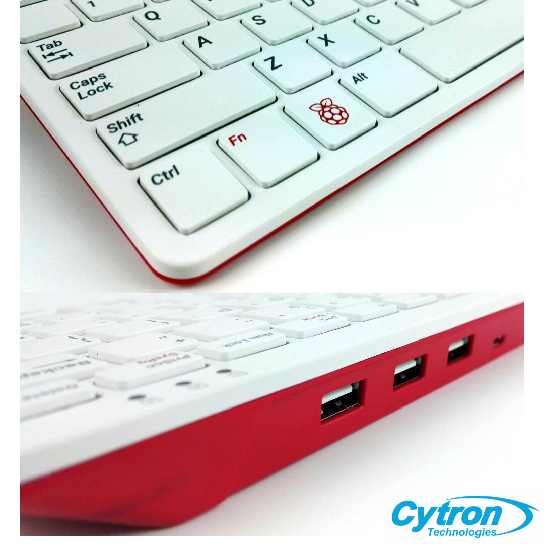 Official Raspberry Pi Keyboard and Mouse Combo - Red/White | Shopee ...