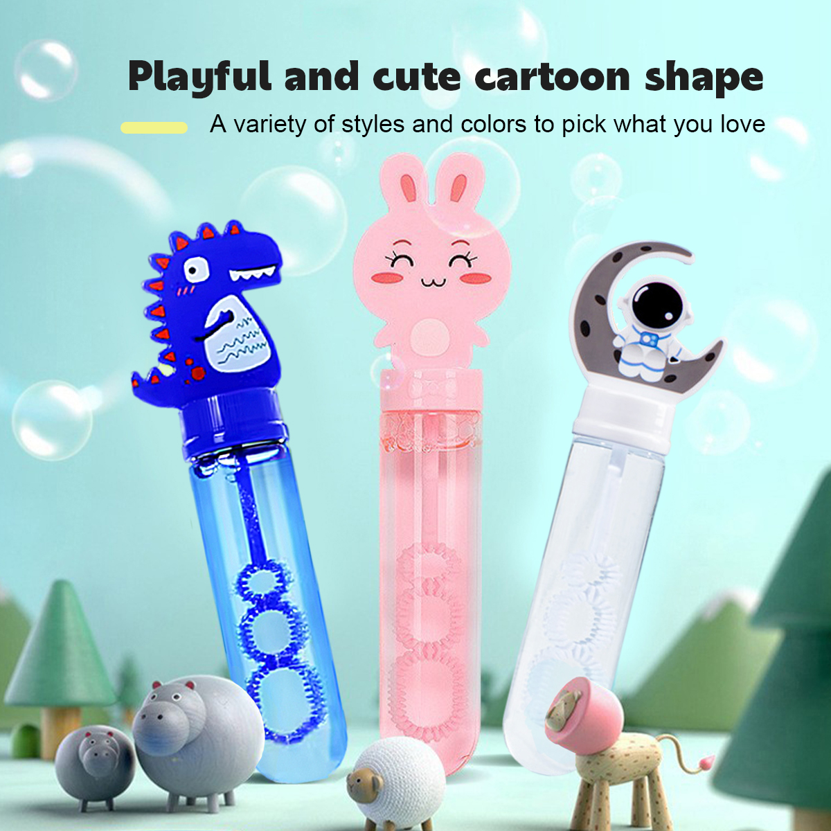 24Pcs Bubble Stick Children's Blow Outdoor Party Water Play Game Water ...