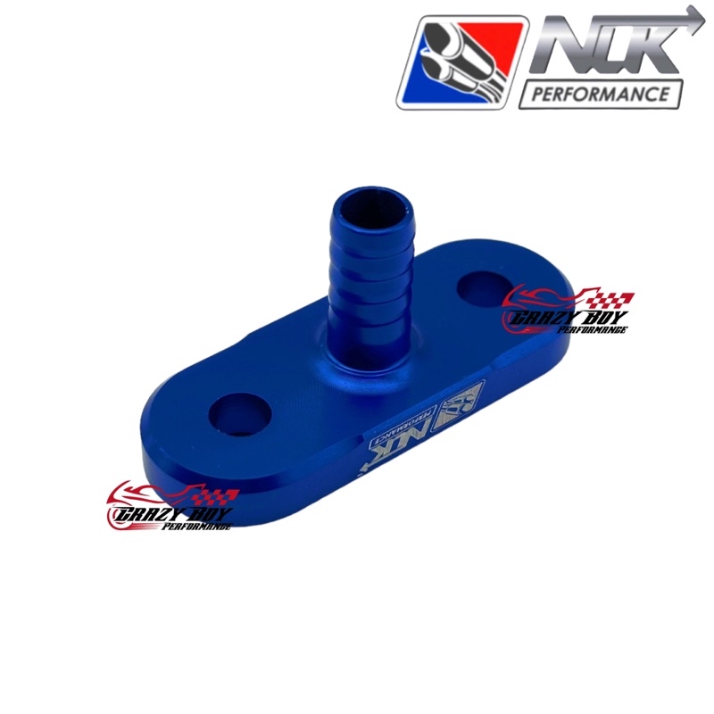 NLK PERFORMANCE FUEL COCK RACING DIRECT ALLOY CNC LC135 Y125 BLUE BLACK ...