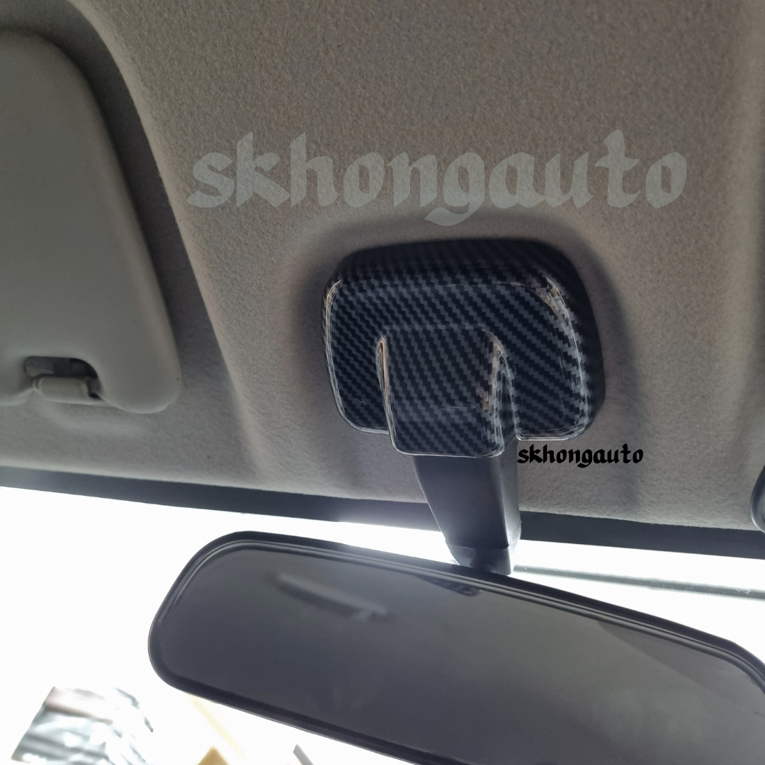 Perodua Myvi 2018-2024 gen3 gm3 red forged carbon indoor room mirror ...