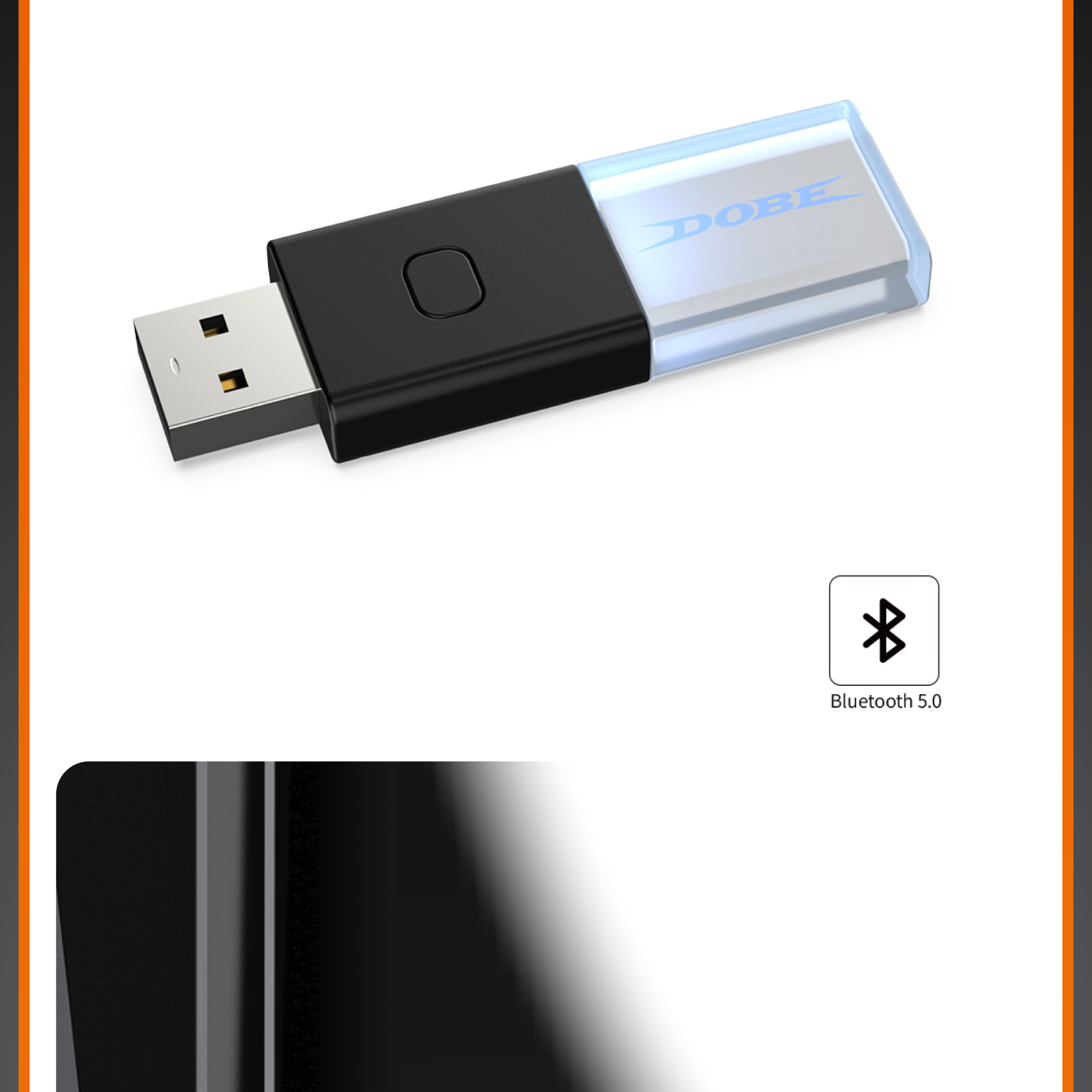 DOBE Wireless Game Controller Bluetooth Adapter PC Compatible PS4/PS5 ...