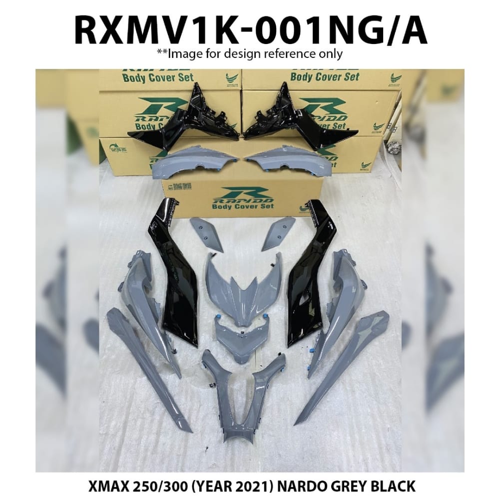 Rapido Cover Set Yamaha XMAX 250/300 (Year 2021) ** NO STICKER ** Nardo ...