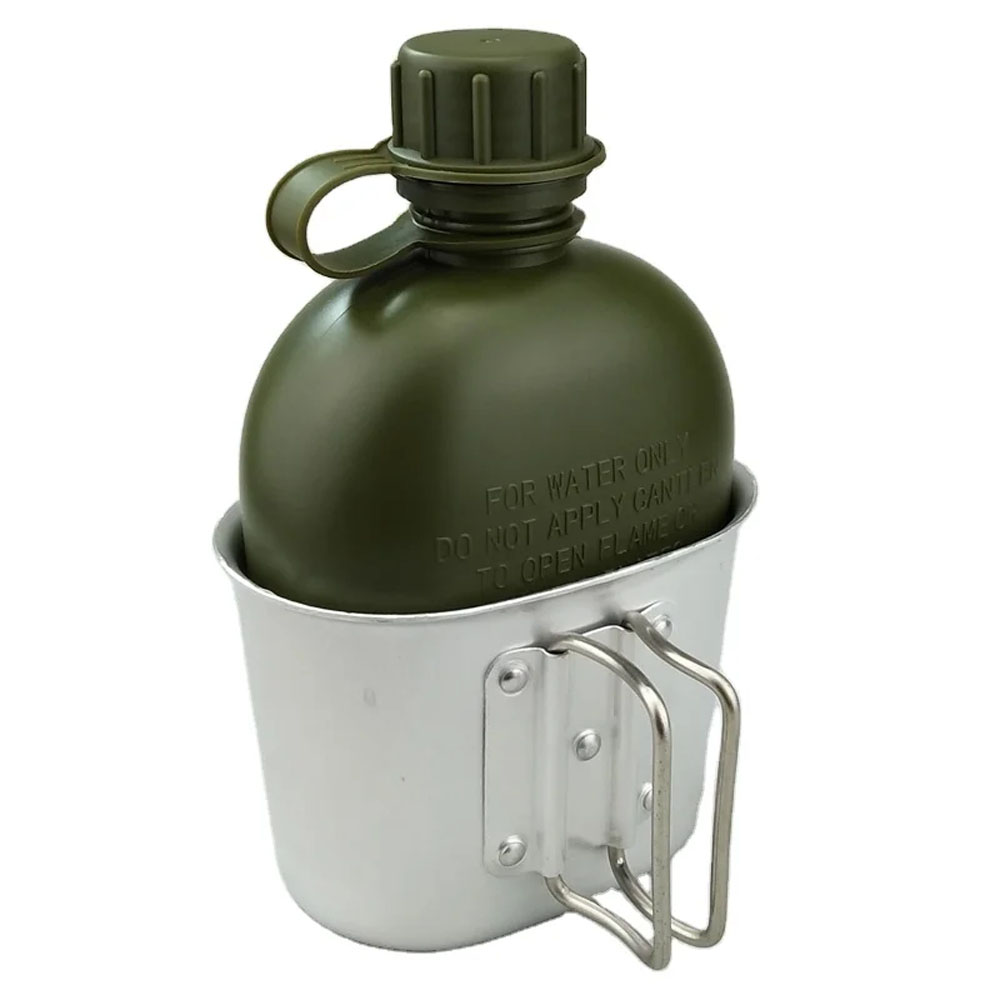 UtanKing™ Botol Air Alat Masak Camping Canteen Kit Hiking Bottle Water ...