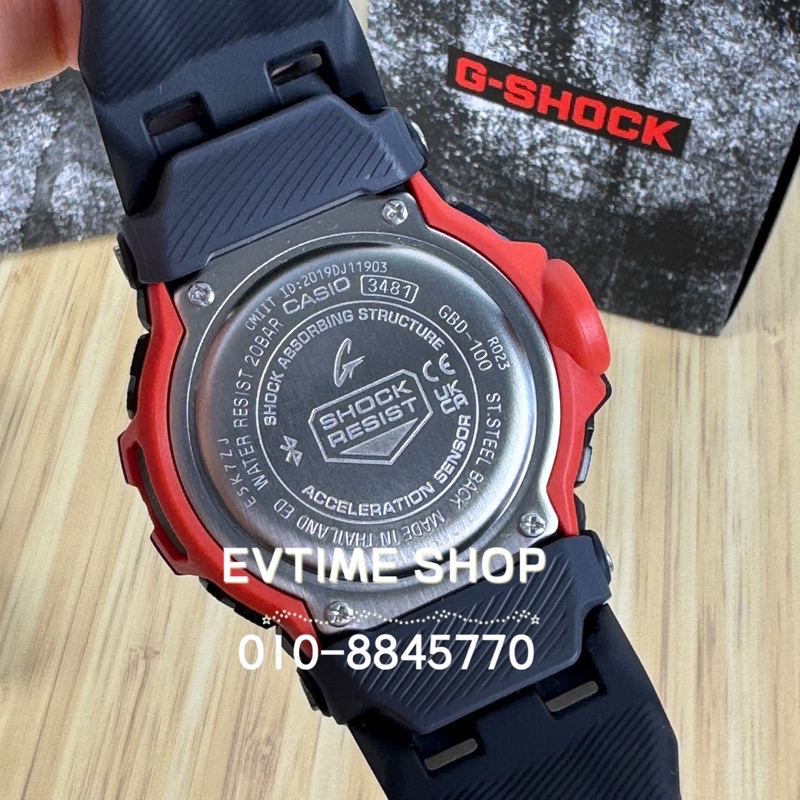 100% ORIGINAL CASIO G-SHOCK GBD-100-1DR / GBD-100-1A7DR / GBD-100-2DR ...
