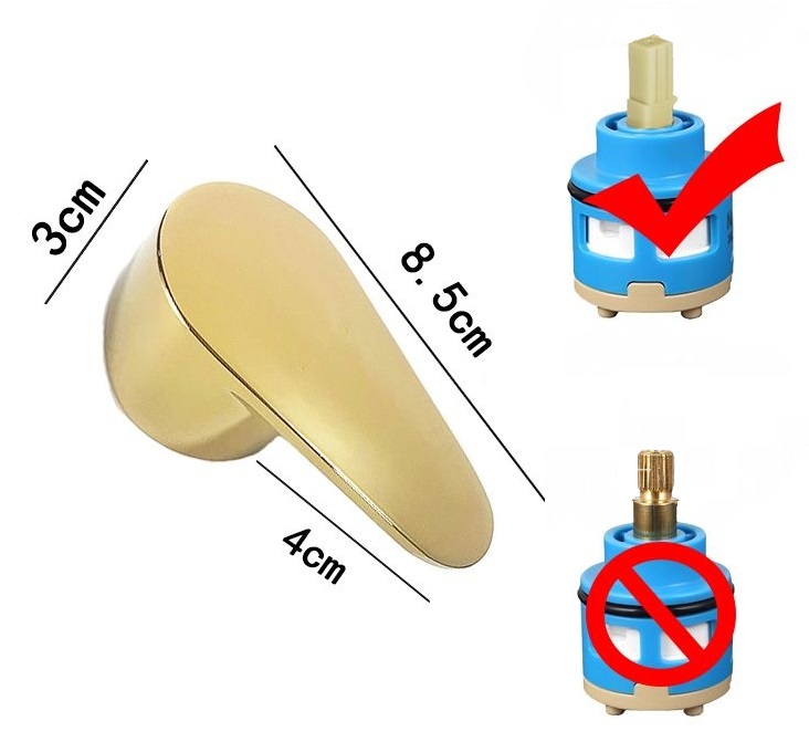 Waterfall Faucet Replacement Part Waterfall Faucet Knob Spare Part ...