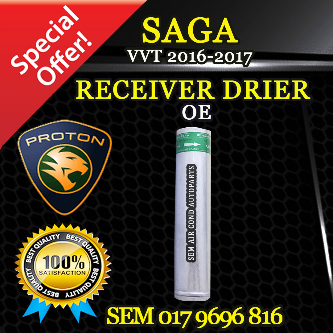PROTON SAGA VVT 2016-2017 YEAR OE SANDEN RECEIVER DRIER/ FILTER DRYER ...