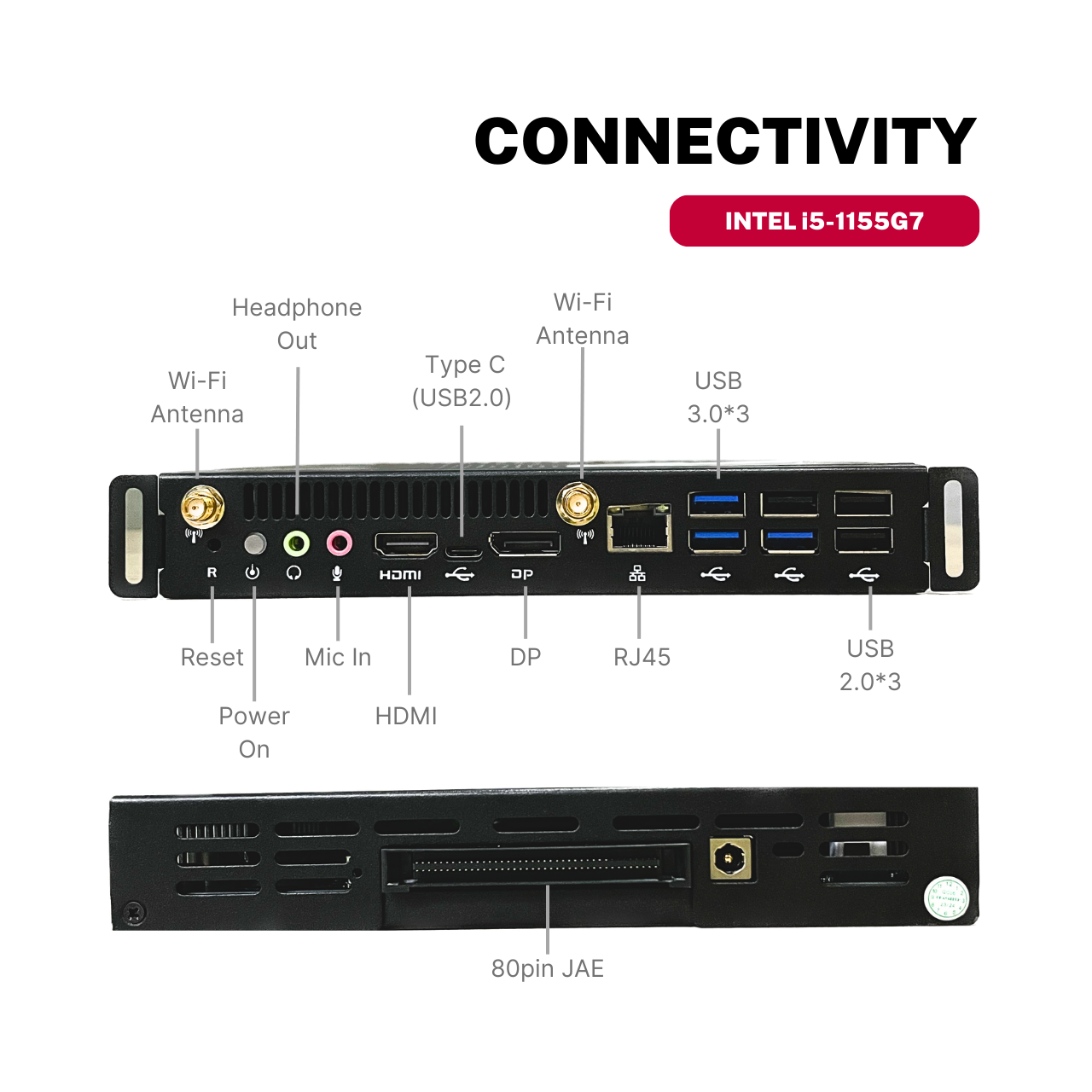 OPS PC Modules Intel 11th Gen i5-1155G7 Processor Windows 10 Pro 16GB ...