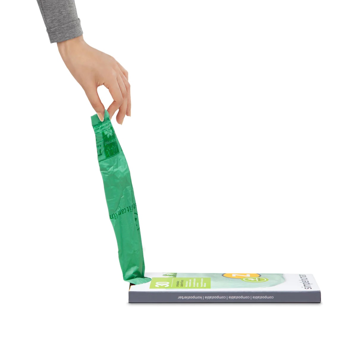 simplehuman code Z custom fit liners for Compost Caddy bin 30 liners ...