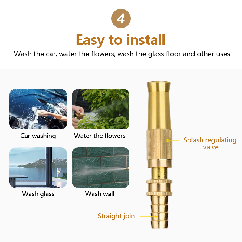 Washer Jet Spary 10-20M Car Wash Gun High Pressure Water Spray ...