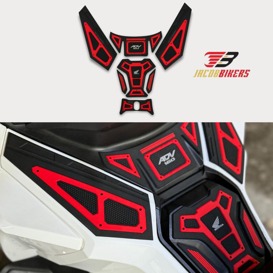 HONDA ADV160 FUEL TANK PAD STICKER DECKPAD RUBBER ADV 160 RUBBER ...