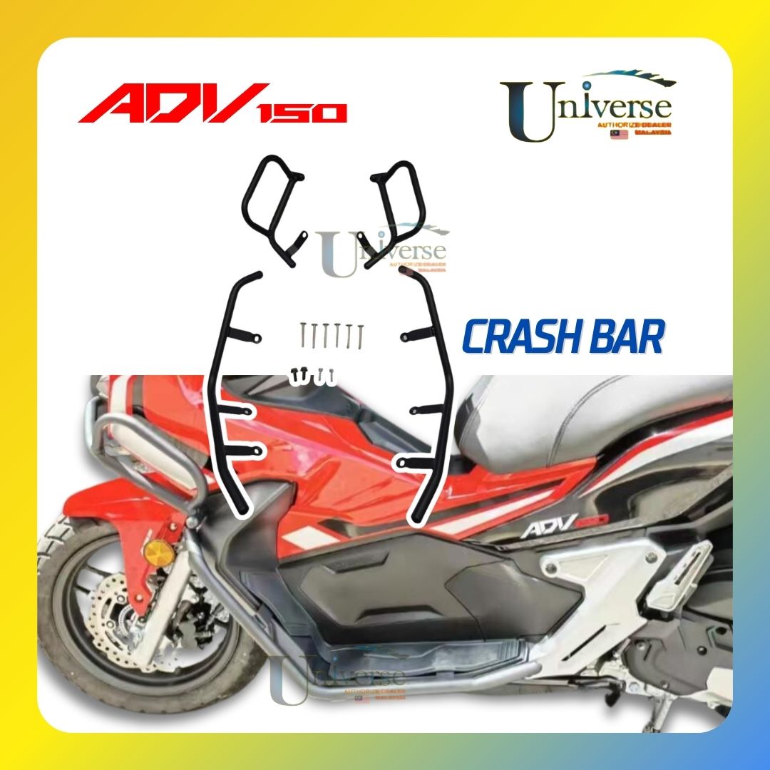 HONDA ADV 150 ADV 160 CRASH GUARD BODY PROTECTOR CRASH BAR FULL ALLOY MATERIAL CRASH BAR ...