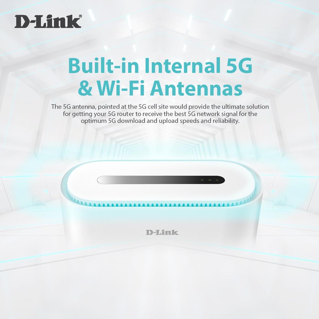 D-Link 5G SIM WiFi 6 Modem Router | Fiber Auto Failover | Vo5G ...