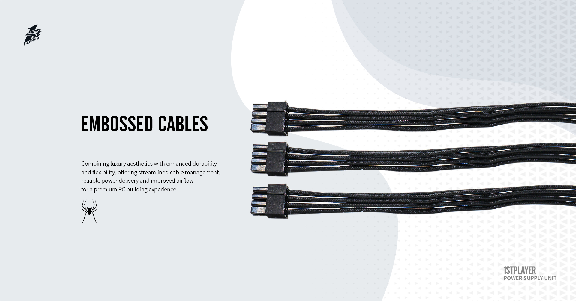 1st Player ACK Series Power Supply PSU / 550W 650W 750W 850W 80 Plus ...