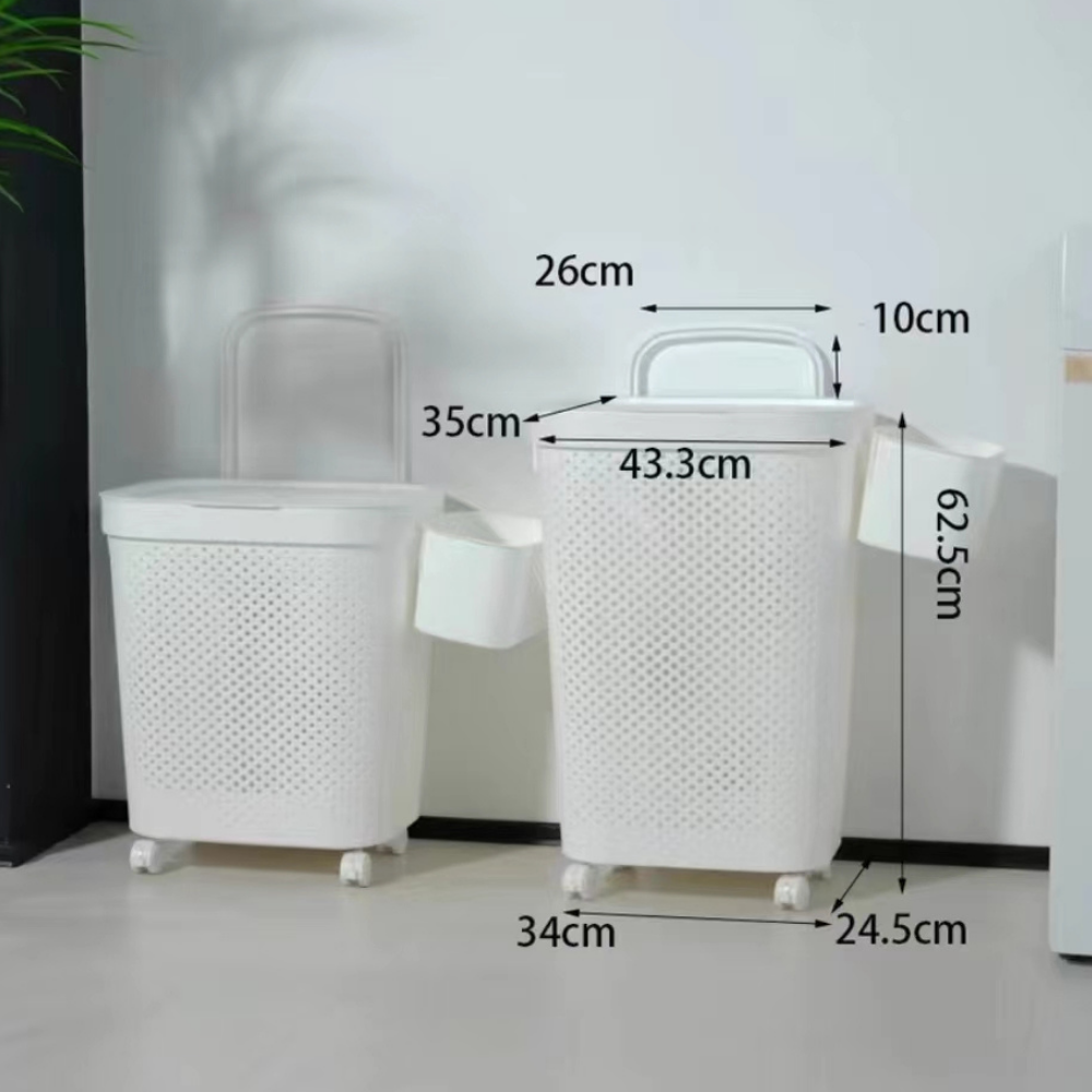 Bakul Dobi Baju Kotor 45L/60L & Bakul Baju & Bakul Dobi Bertutup ...