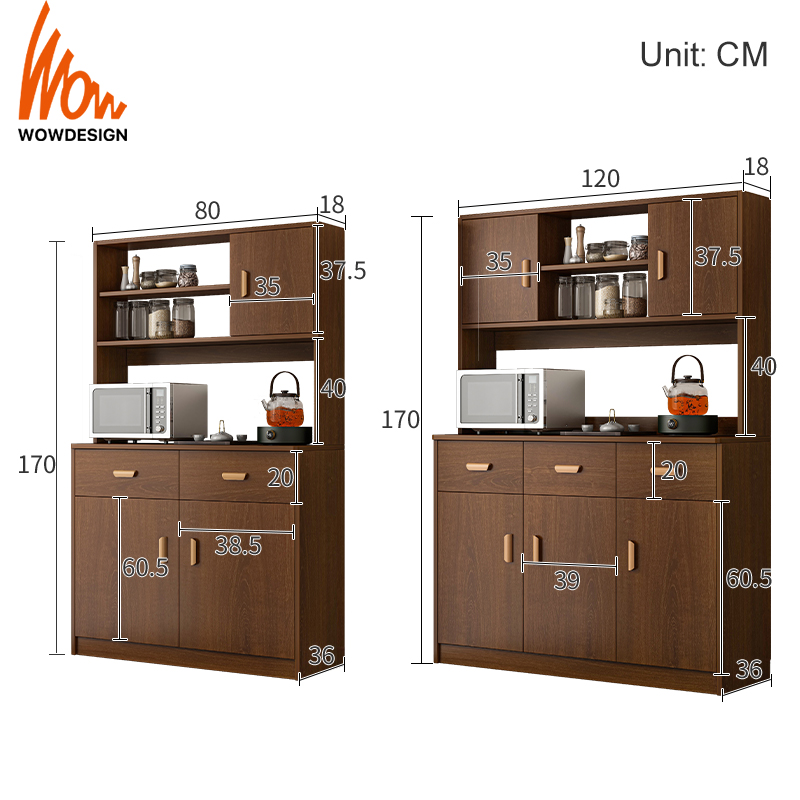 Almari Dapur Kitchen Cabinet Cabinet Dapur Sideboard With Acrylic Door ...