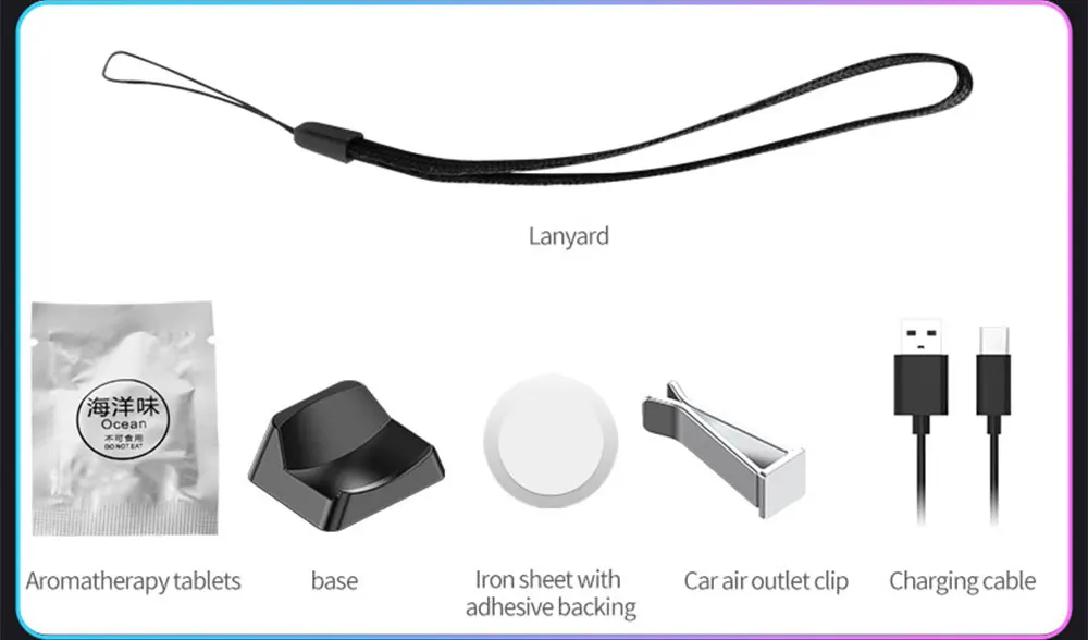 Desktop Magnetic RGB Pickup Ambience Light Led Color E-Sports Voice ...