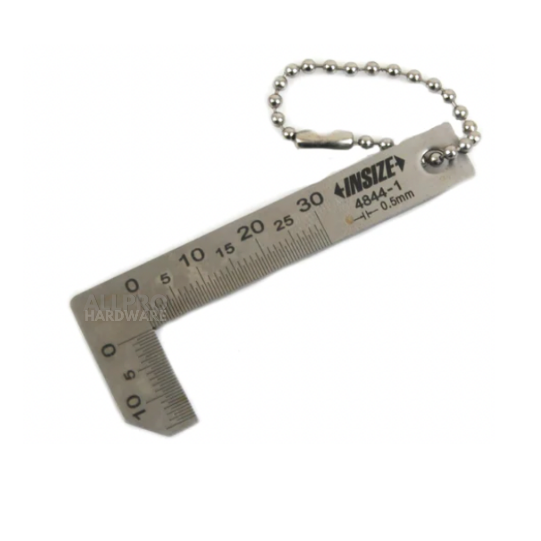 INSIZE Chamfer Gage 4844-1 Internal Chamfer / External Chamfer 0.5mm ...