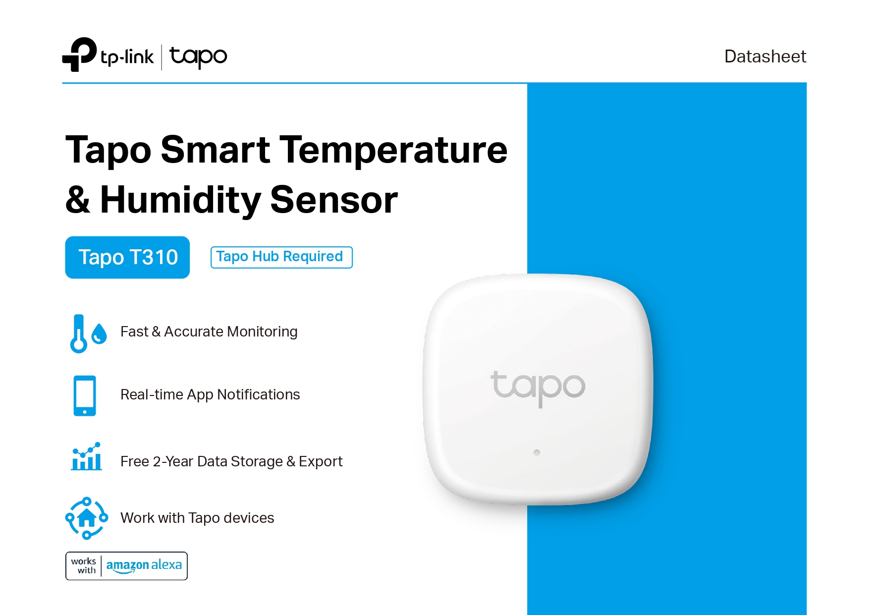 TP-LINK Tplink Wifi Wireless Smart Home Temperature Humidity Sensor App ...