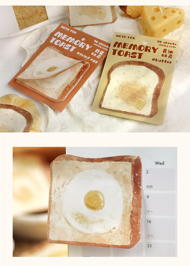 NOTE FOR Creative Memory Toast Series Sticky Notes Student School ...