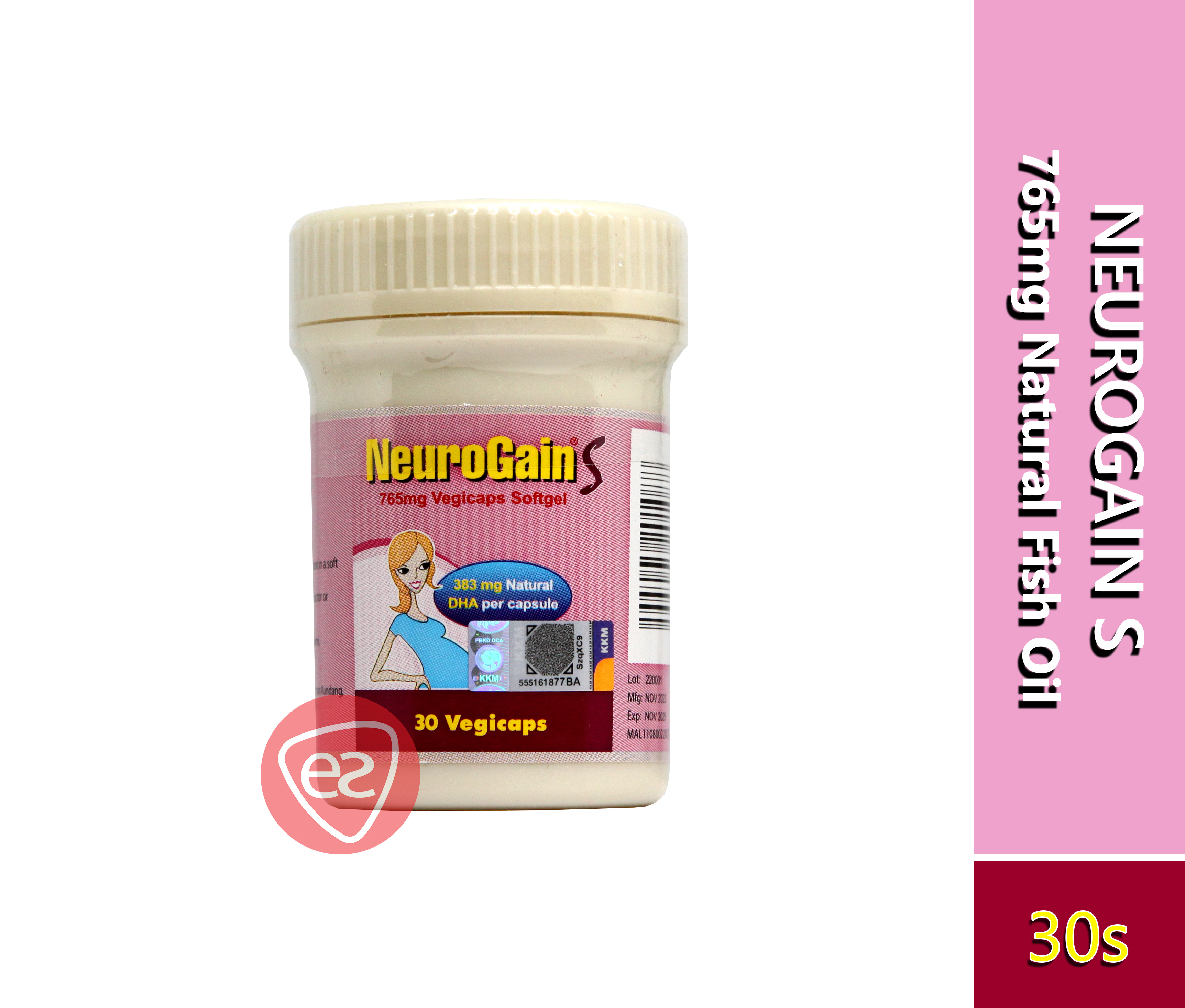 Neurogain S 765mg Vegicap Softgel 30s (New Packaging) | Shopee Malaysia