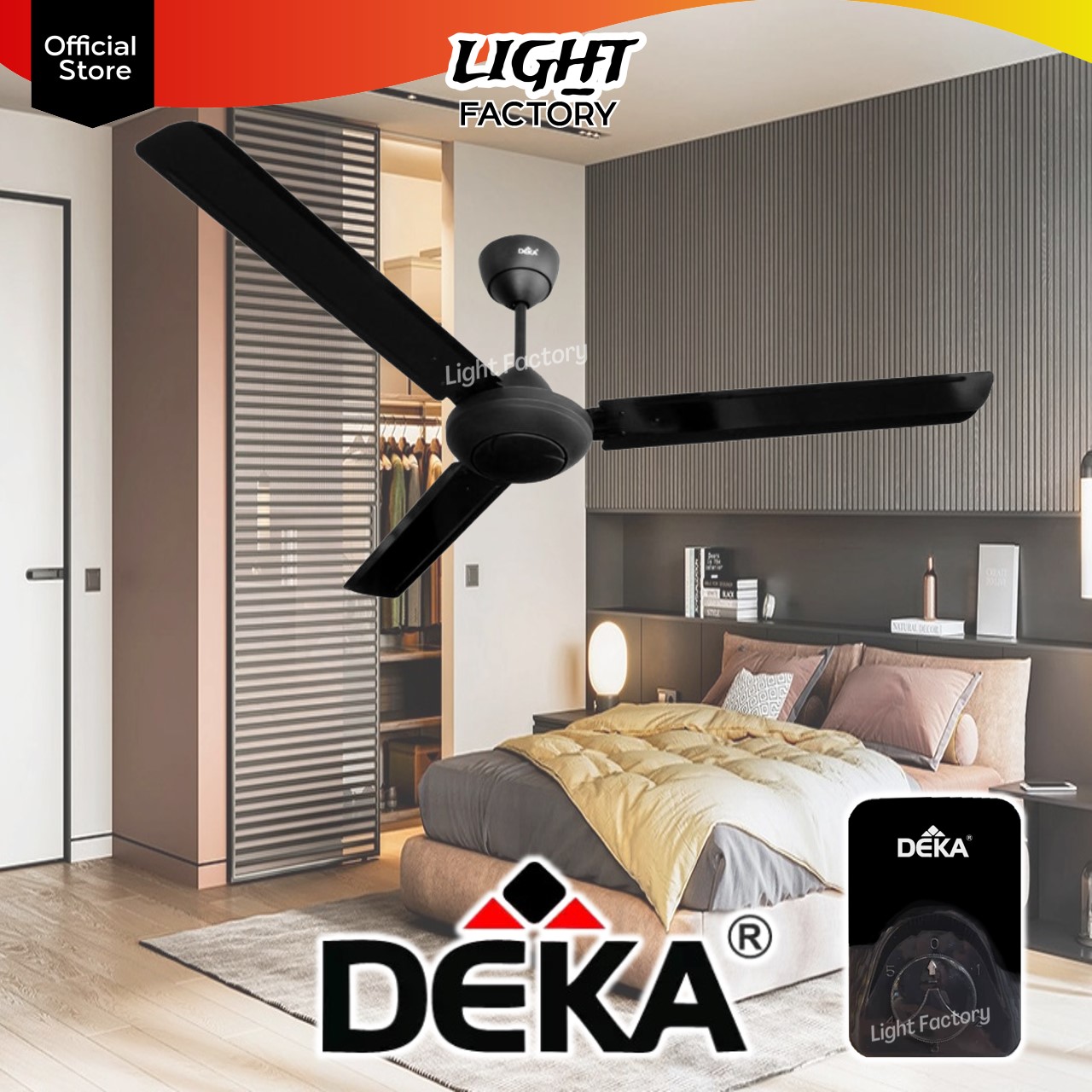 🔥HOT🔥 DEKA DR9 60" 3 Blades | DK10 56" 5 Blades Electronics Regulator ...
