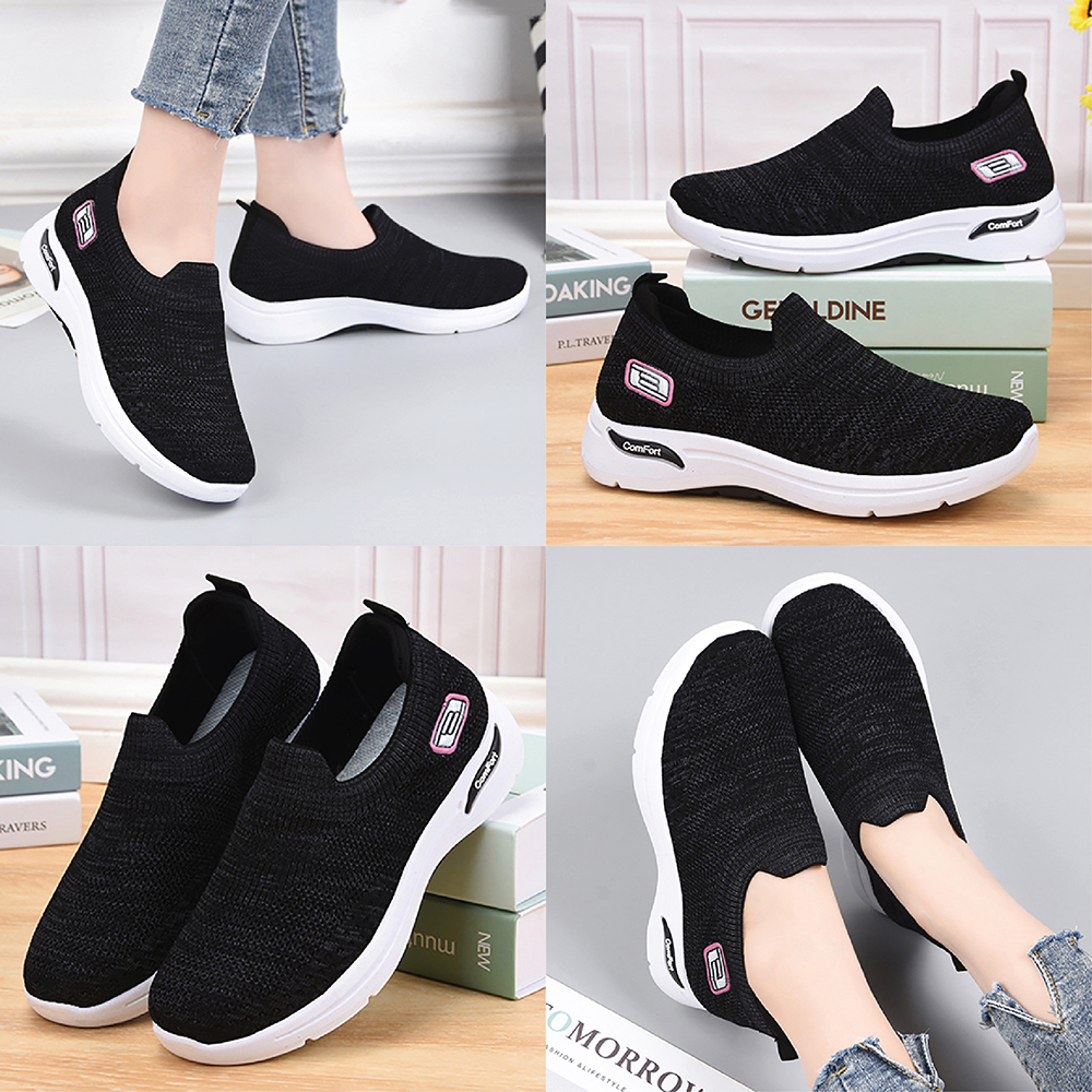 Vissy Women Lady Wanita Sneaker Kasut Shoe 0043-LS – 4 Colors | Shopee ...