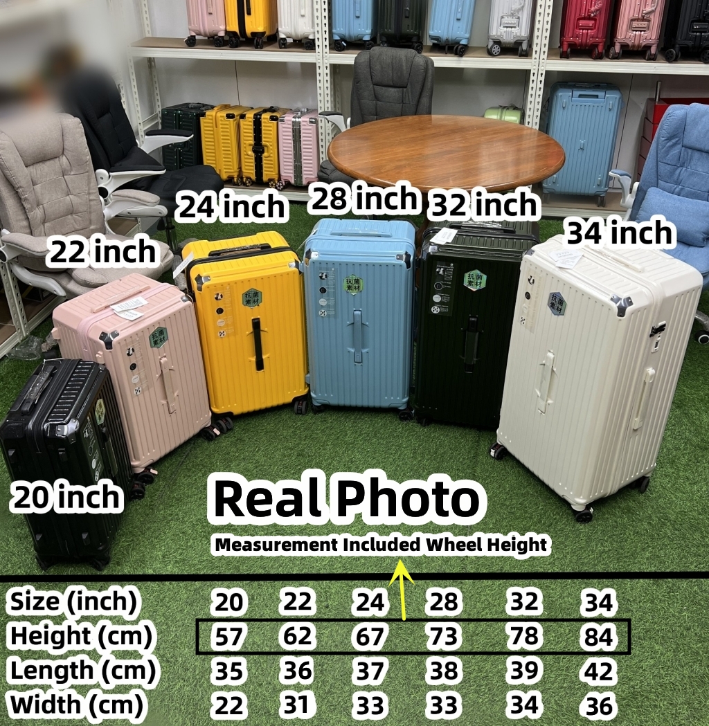 EnJO Travel Luggage bag/Beg travel 20'' to 34" [ABS Scratch proof ...
