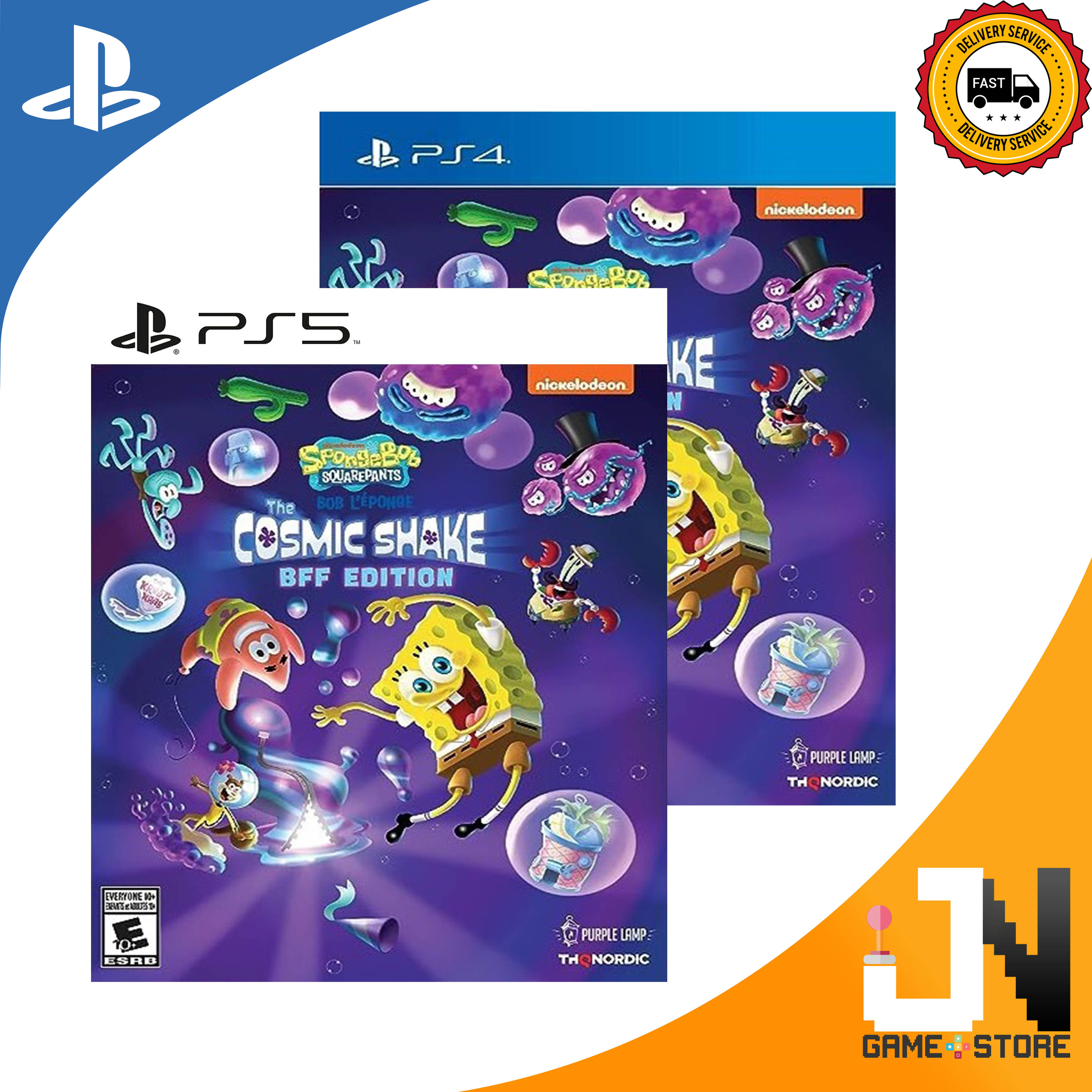 PS4 / PS5 SpongeBob SquarePants The Cosmic Shake (English/Chinese) 海绵宝宝 ...