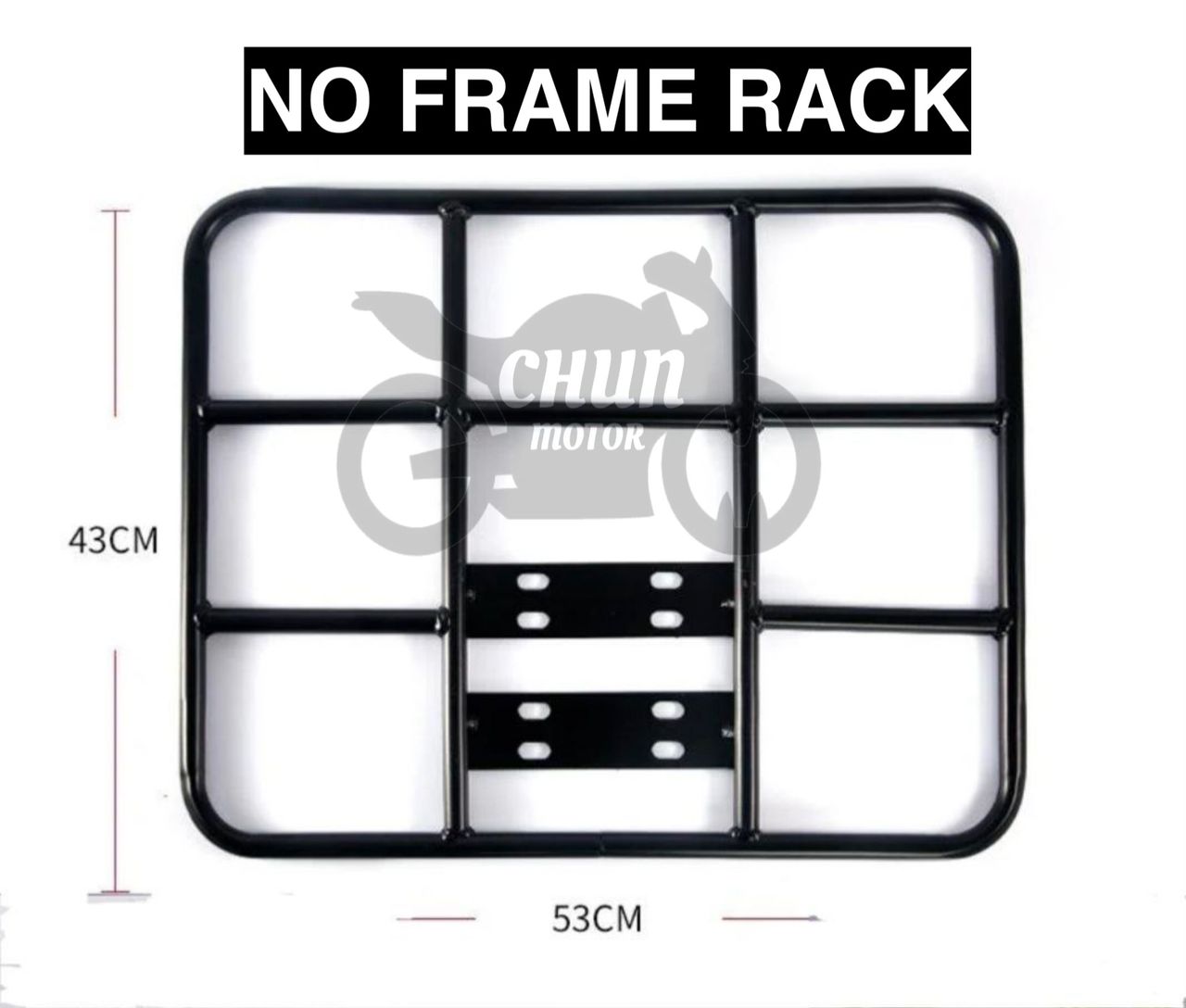 Rapido Rack Adjustable + No Frame Bag Rack Motorcycle RSX/Y15ZR/LC135 ...