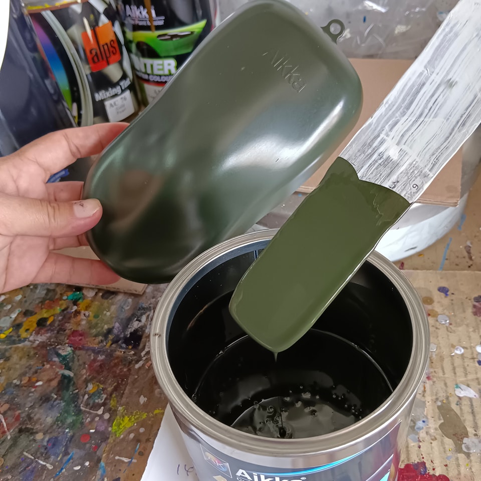 2K Paint 【 AIKKA Soft Matt 】 MATTE COLOUR Car Motor Paint SM1 - SM10 ...
