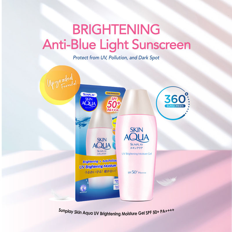 Sunplay Skin Aqua Daily Sunscreen SPF50 PA+++ 80g Moisture Gel ... Sunplay Skin Aqua Daily Sunscreen SPF50 PA+++ 80g Moisture Gel ...