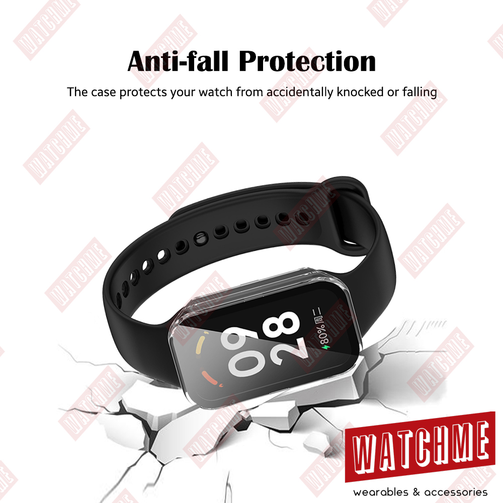 Xiaomi Smart Band 8 Active Protector Case, 2in1 Hard Casing With Screen ...