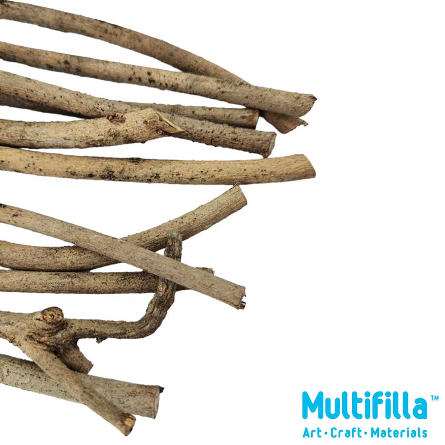 Assorted Twig (30g -50g) - Wood Craft Sticks/Wood Craft Twig/Diorama ...