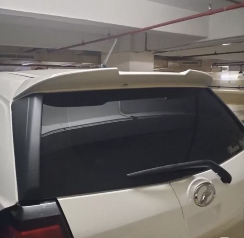 PERODUA AXIA 2023-2024 PSM DUCKTAIL ABS SPOILER WITH PAINT MATERIAL ABS ...