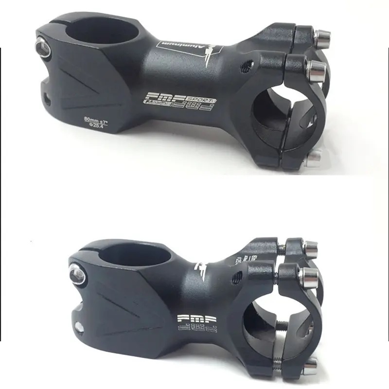 Wake & FMFXTR BIcycle Stem MTB Handlebar 25.4Ø / 31.8Ø 7° Degree Alloy ...