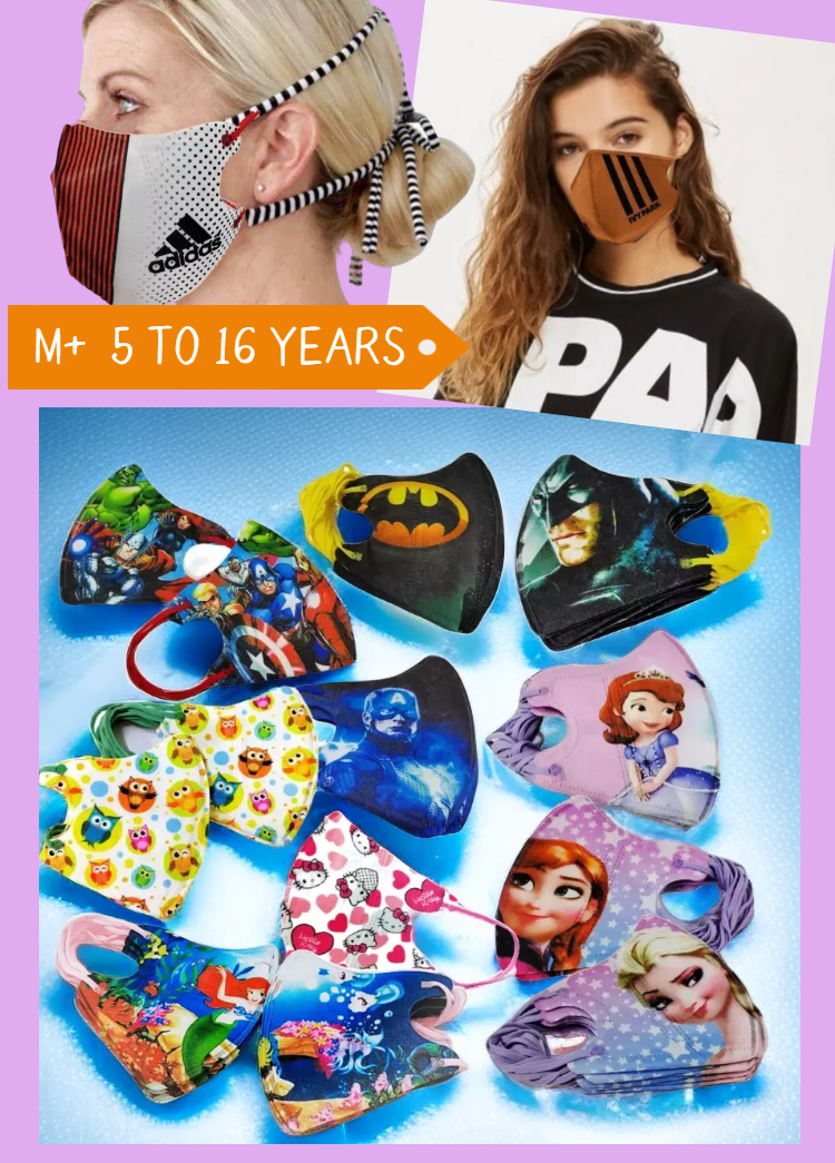 3D Kids Face Mask 10pcs Baby Face Mask Duckbill 3D KF94 Kids Mask Budak ...